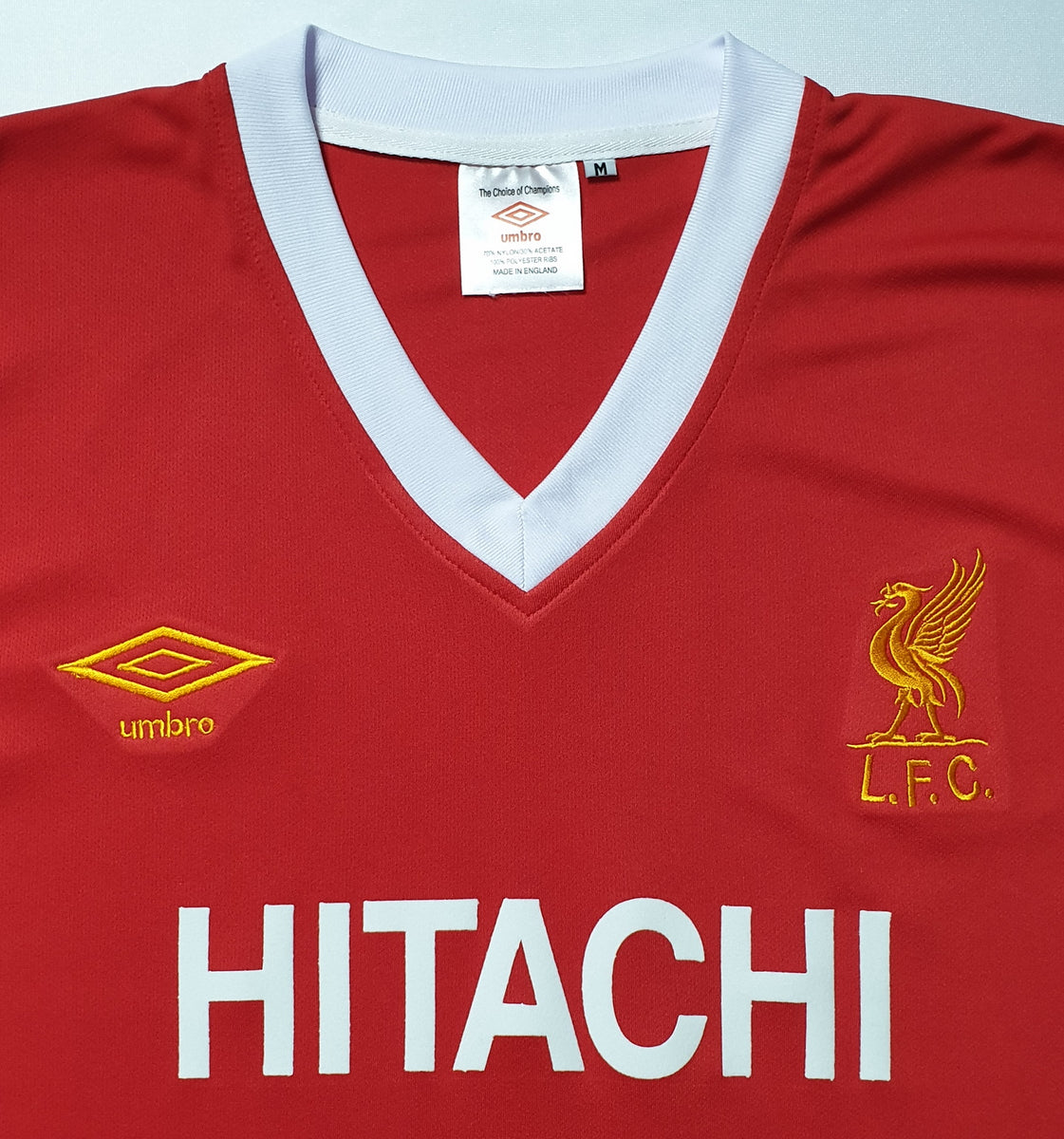 LIVERPOOL 1980 HOME HITACHI RARE VINTAGE JERSEY RETRO FOOTBALL SHIRT ...