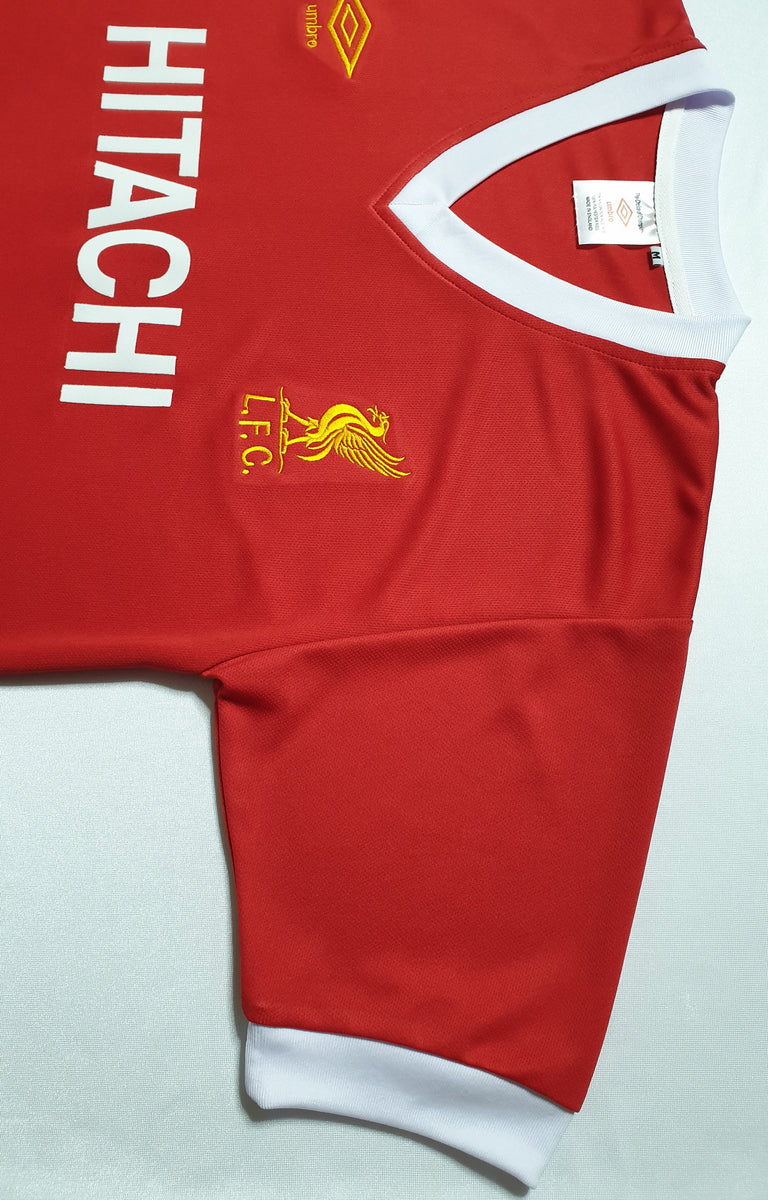 LIVERPOOL 1980 HOME HITACHI RARE VINTAGE JERSEY RETRO FOOTBALL SHIRT ...