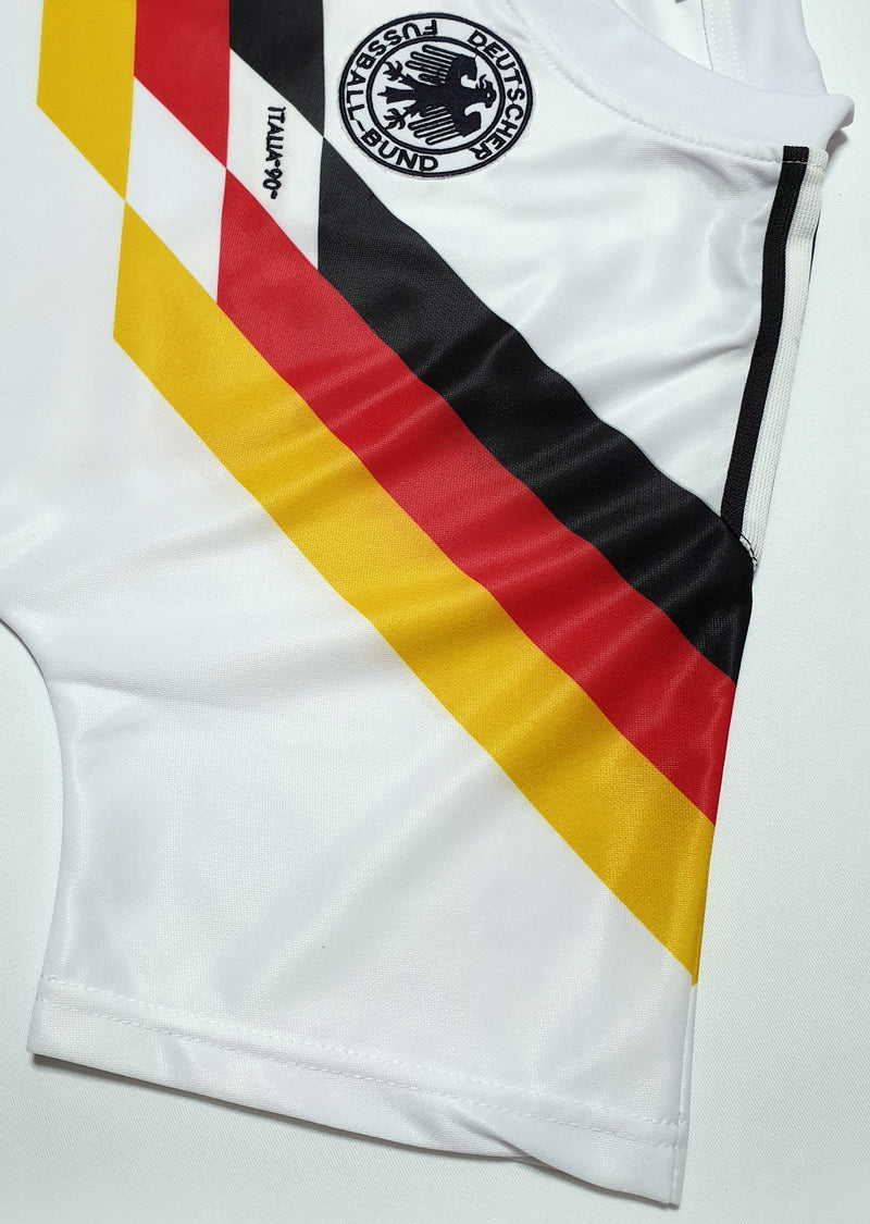 GERMANY 1990 WORLD CUP HOME VINTAGE JERSEY RETRO FOOTBALL SHIRT – CCPP ...