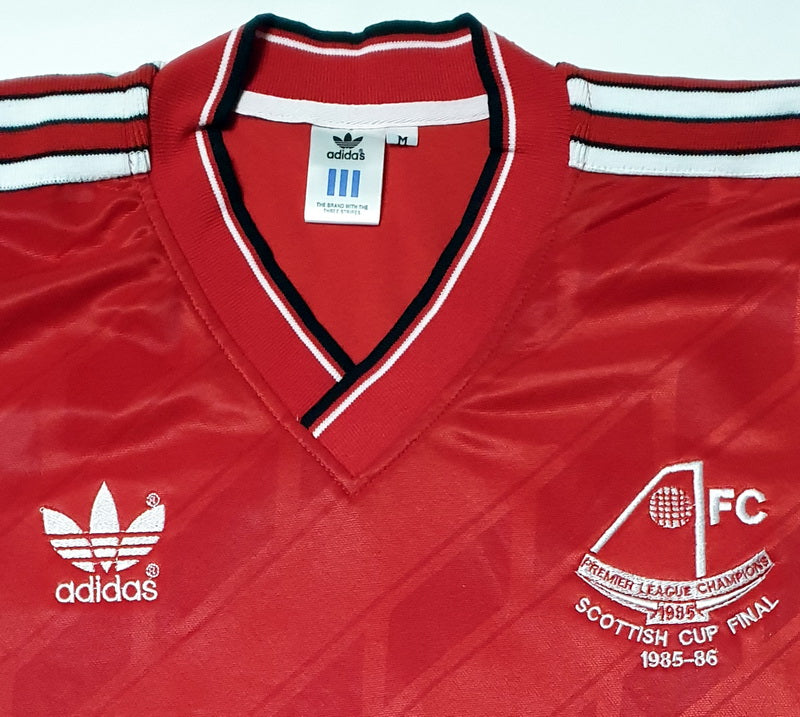 ABERDEEN 1985-86 SCOTTISH CUP HOME RARE VINTAGE JERSEY RETRO FOOTBALL ...