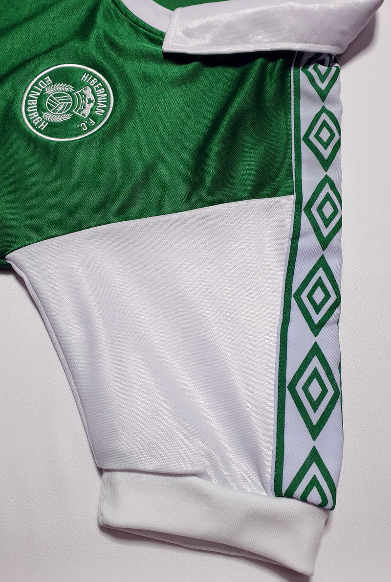 HIBERNIAN 1981 HOME VINTAGE JERSEY RETRO FOOTBALL SHIRT – CCPP RETRO