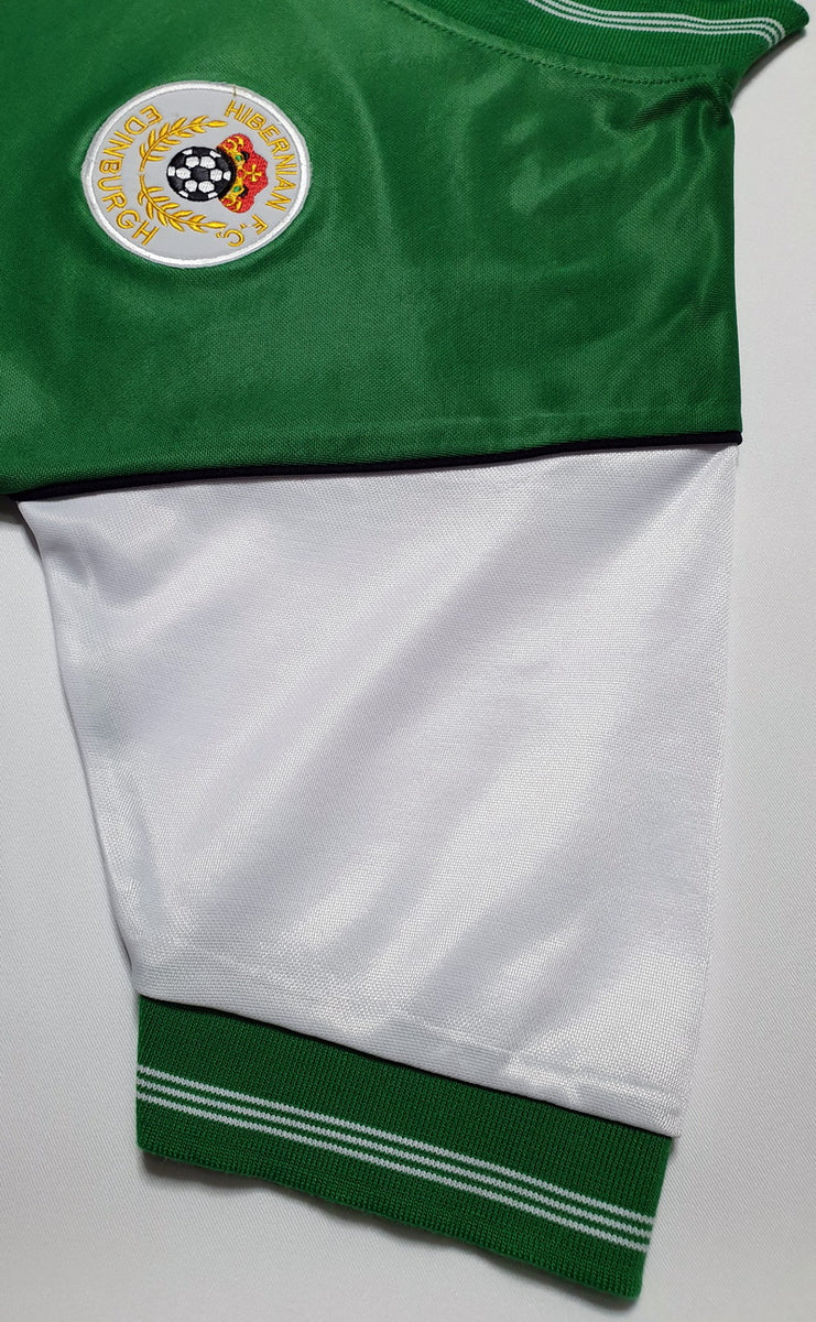 HIBERNIAN 1984 HOME VINTAGE JERSEY RETRO FOOTBALL SHIRT – CCPP RETRO