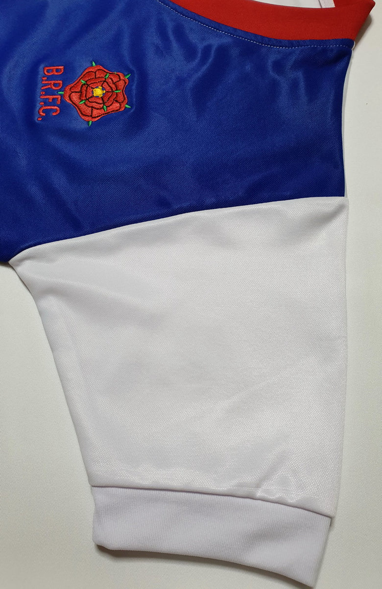 BLACKBURN ROVERS 1980 HOME VINTAGE JERSEY RETRO FOOTBALL SHIRT – CCPP RETRO